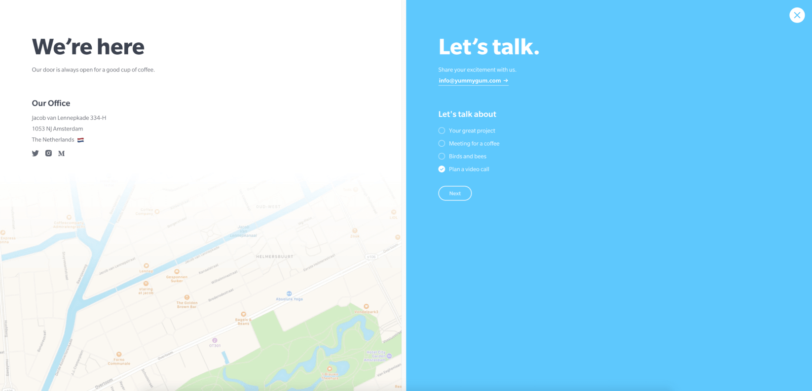 How to Create a Powerful Contact Us Page Design? - Ester Digital