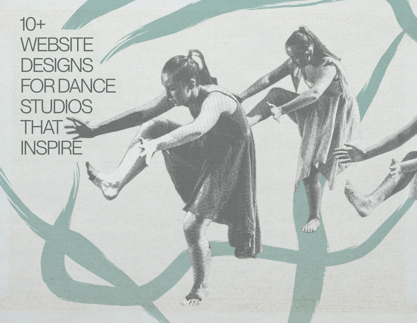 dance studio graphic design