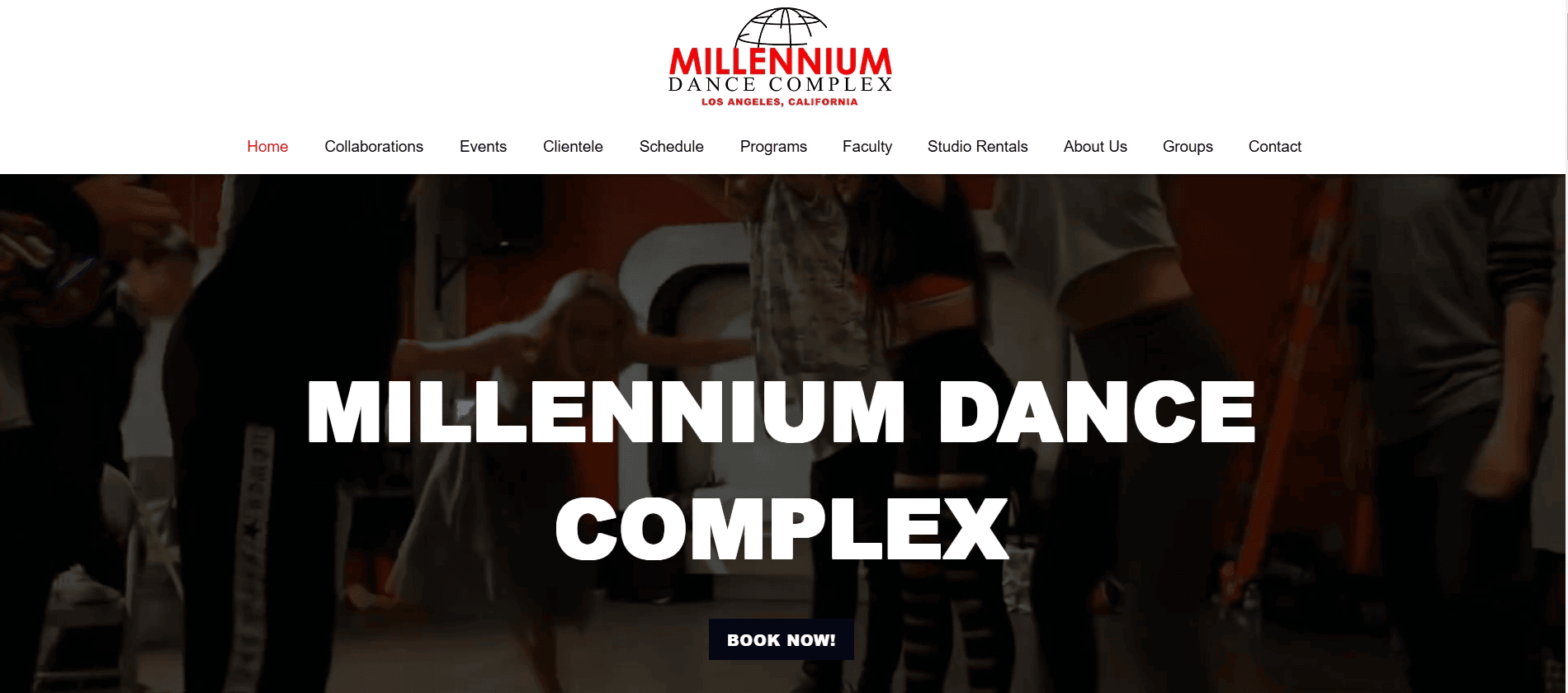 10+ Website Designs for Dance Studios That Inspire | Ester Digital Blog