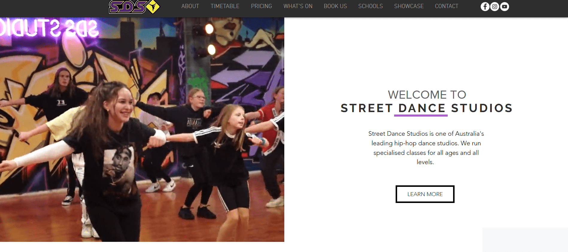 10+ Website Designs for Dance Studios That Inspire | Ester Digital Blog